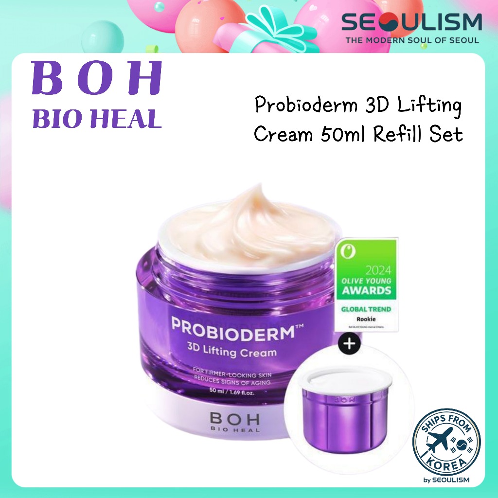 [BIOHEAL BOH] Probioderm 3D Moisture Firming Cream 50ml + รีฟิล | ส่ง ...