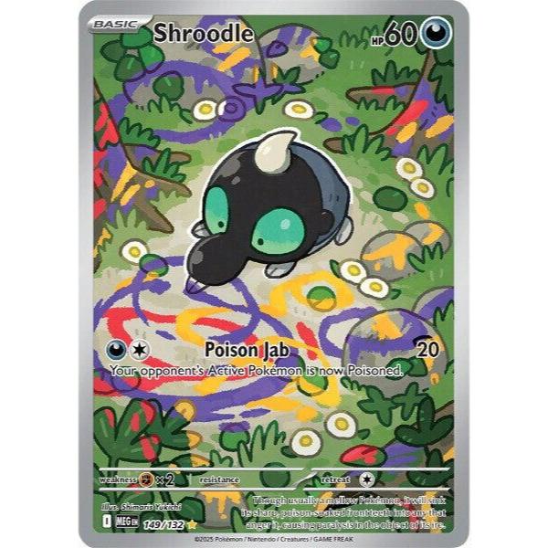 MEG_149 SHROODLE IR *Mega Evolutions* ภาษาอังกฤษ Pokemon TCG ภาพประกอบ ...