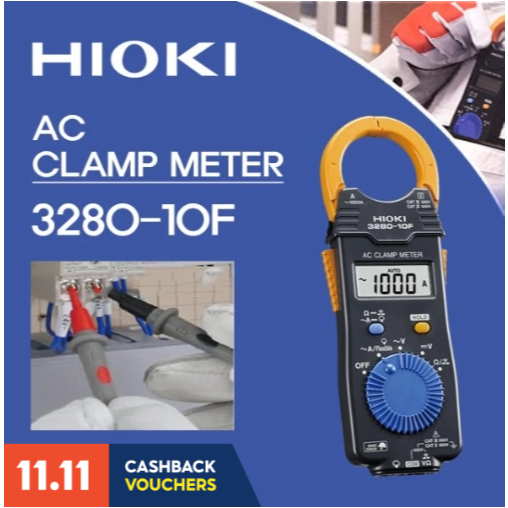 HIOKI 3280-10 Clamp-On HiTester (AC 42 A-1000 A) | ช่างไฟฟ้ามืออาชีพs ...