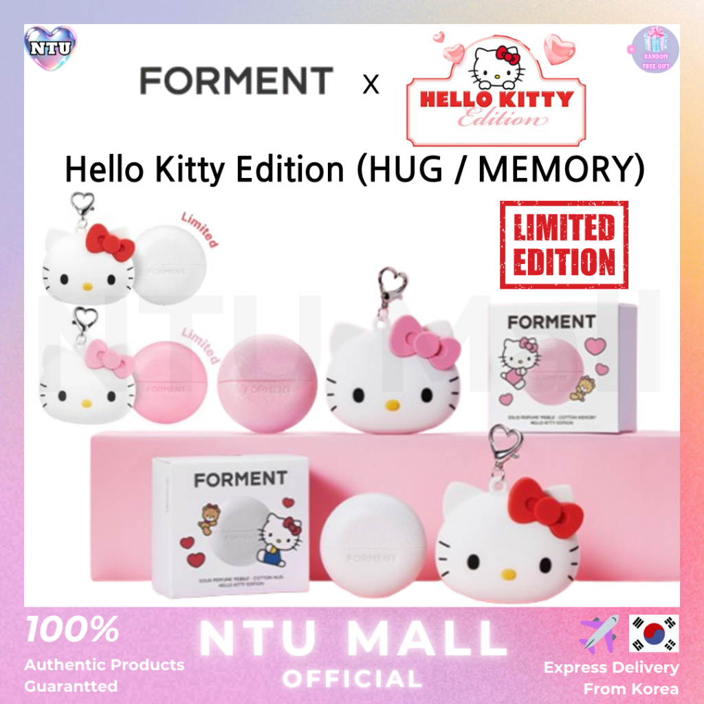 [FORMENT x Hello Kitty] NEW Hello Kitty Collabo Edition Solid Perfume ...
