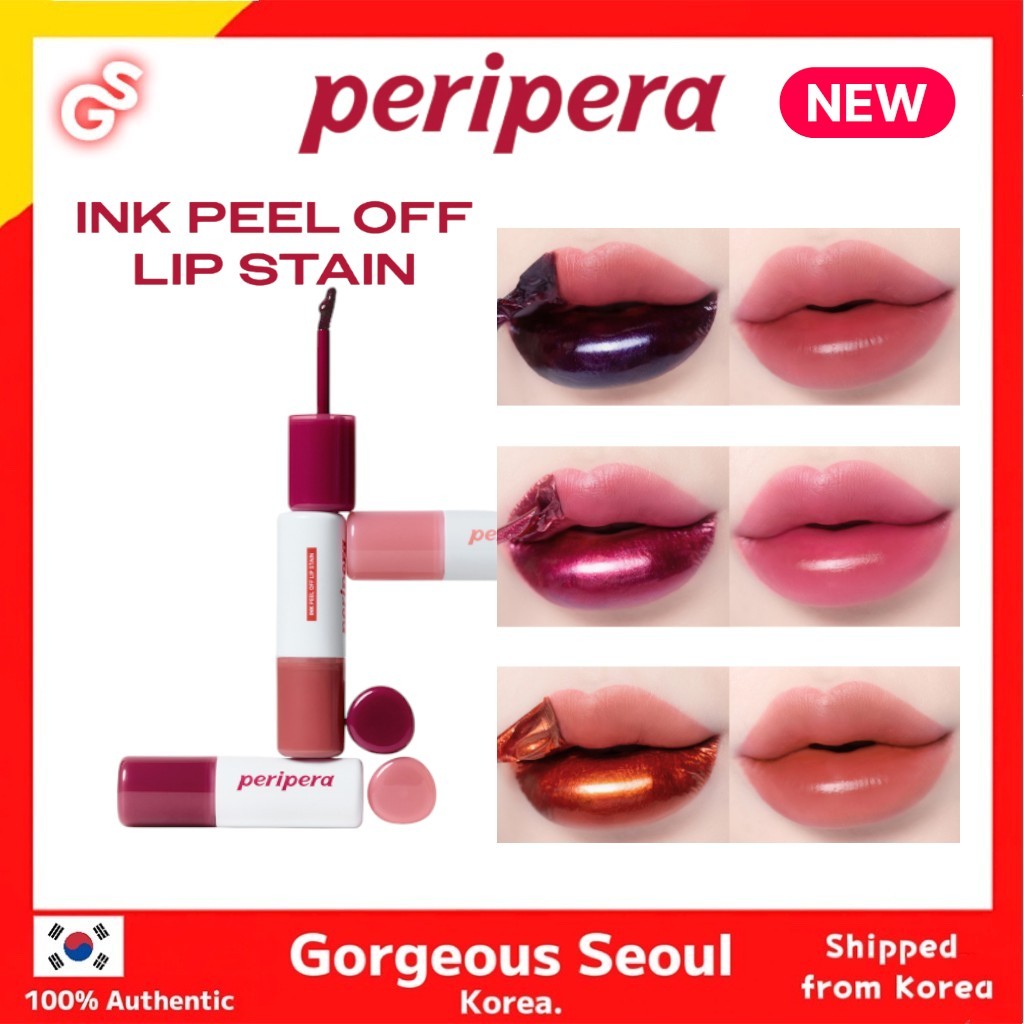 Peripera NEW Ink Peel Off Lip Stain 3 สี (Lip Tattoo) | Shopee Thailand