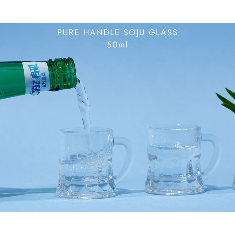 Artware Pure Mini Handled Soju Glass Set (4 ชิ้น) | Shopee Thailand