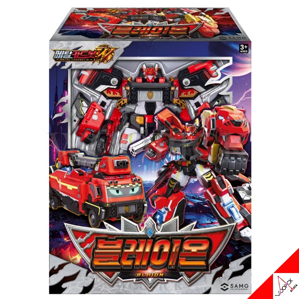 Metal Cardbot W Season3 BLAION Transformer Robot Car Truck ของเล่นเด็ก ...