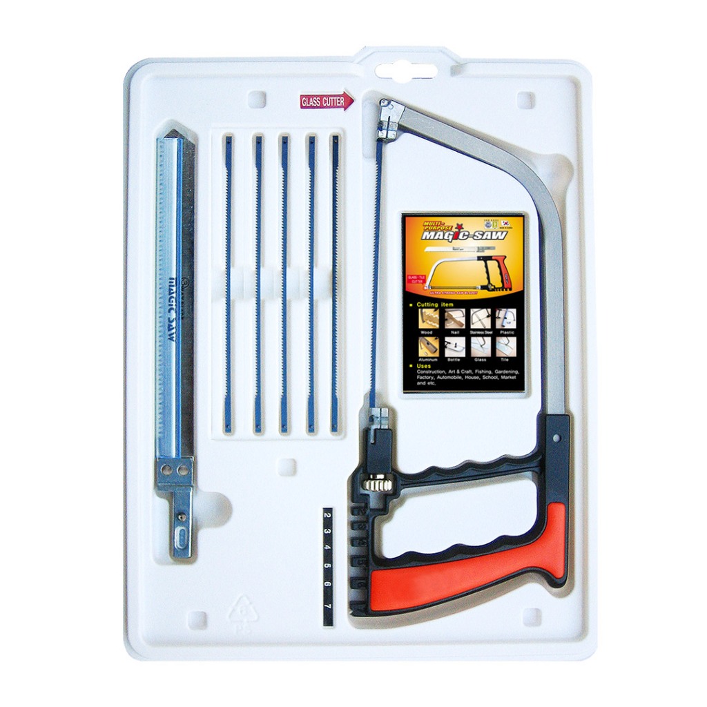 Magic Saw Universal Hand Saw Kit กล่องเครื่องมือหลายใบมีดชุด Works As ...
