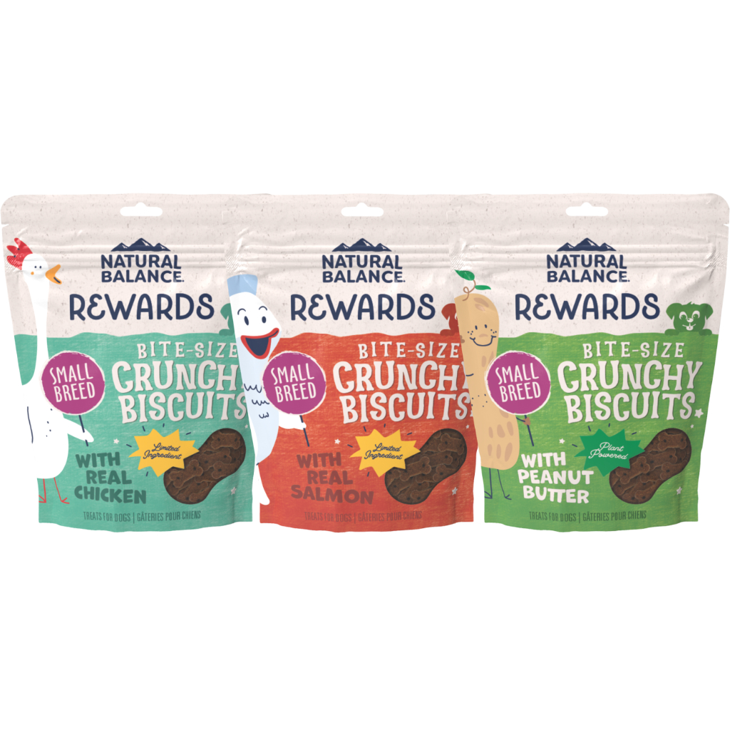 [Natural Balance] Rewards Crunchy Biscuits for Small Breed Dogs 226g ...