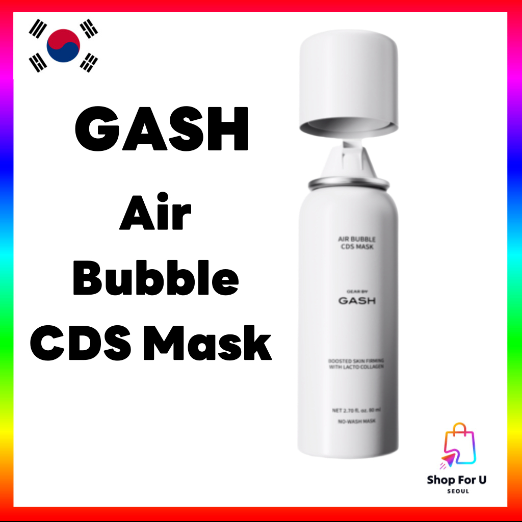 [GASH] Air Bubble CDS Mask Pack 80ml Lift Boost 10 Second Micro Bubble Pack | Shopee Thailand