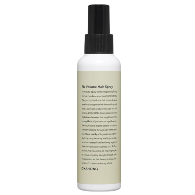 [CHAHONG] Fix Volume Hair Spray(120ml / 250ml) – Strong Hold ...