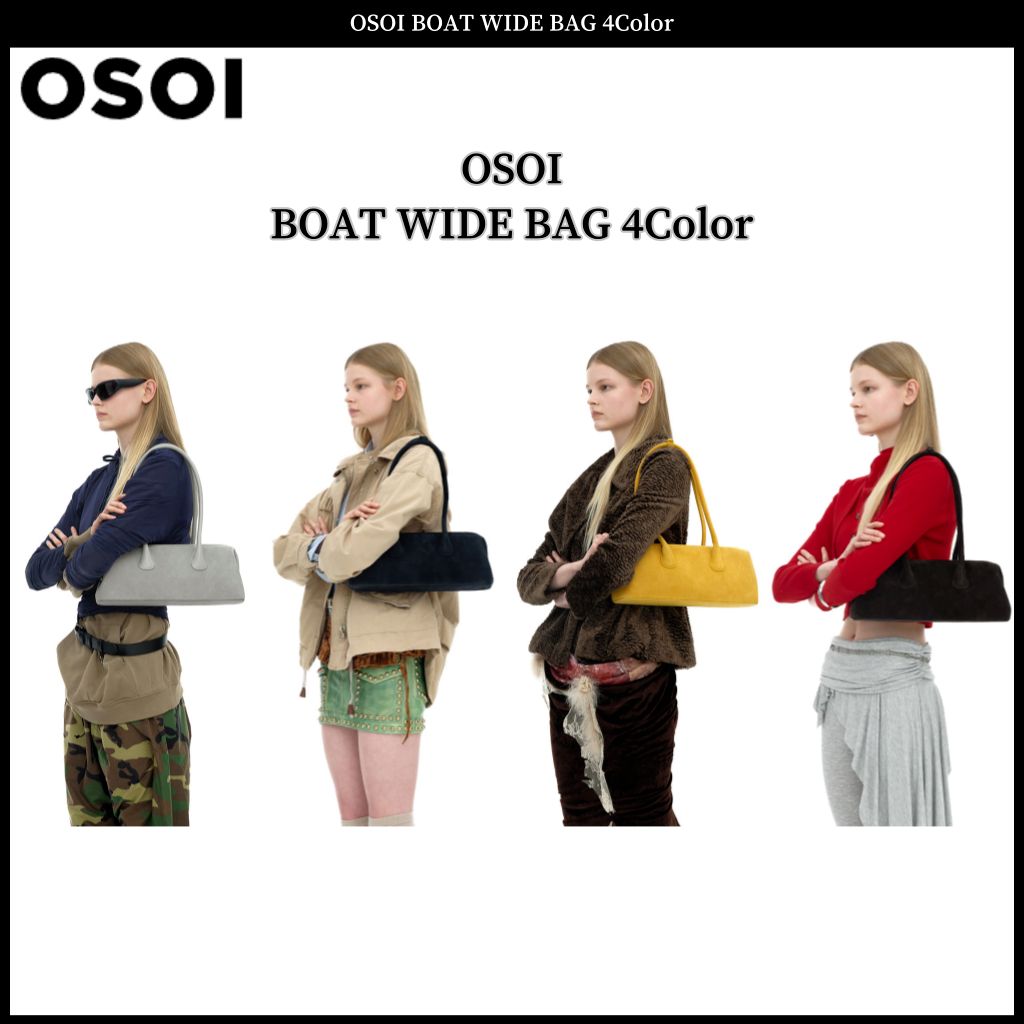 OSOI BOAT WIDE BAG 4 สี | Shopee Thailand
