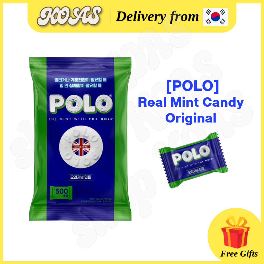 POLO Real Mint Candy Original 30ea / 50ea Classic British Tube Mints รส ...