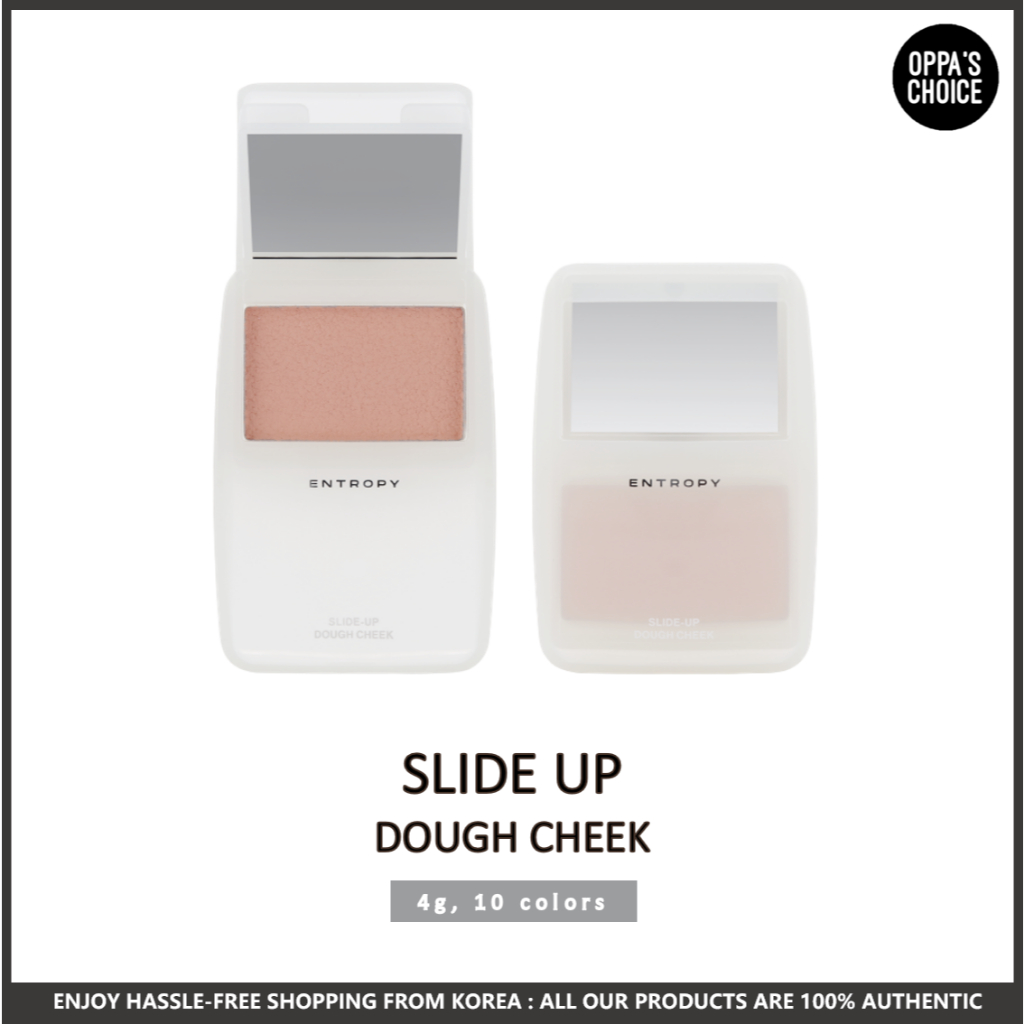 ENTROPY MAKEUP SLIDE UP DOUGH CHEEK บลัชออนเนื้อโดว์แบบสไลด์อัพ 4g / 10 ...