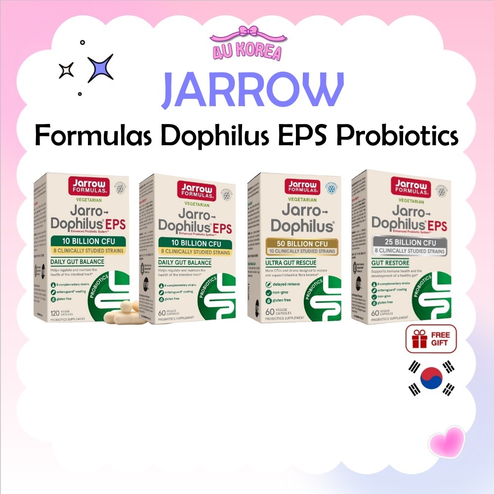 JARROW Formulas Dophilus EPS Probiotics 10 Billion CFU * โปรไบโอติก 120 ...