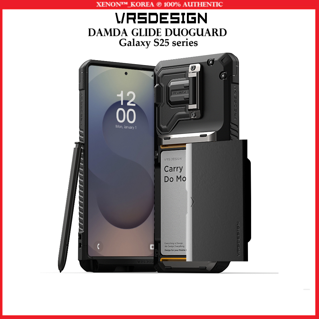 [VRS Design] ซีรีส์ Galaxy S25 Damda Glide Duoguard | Shopee Thailand
