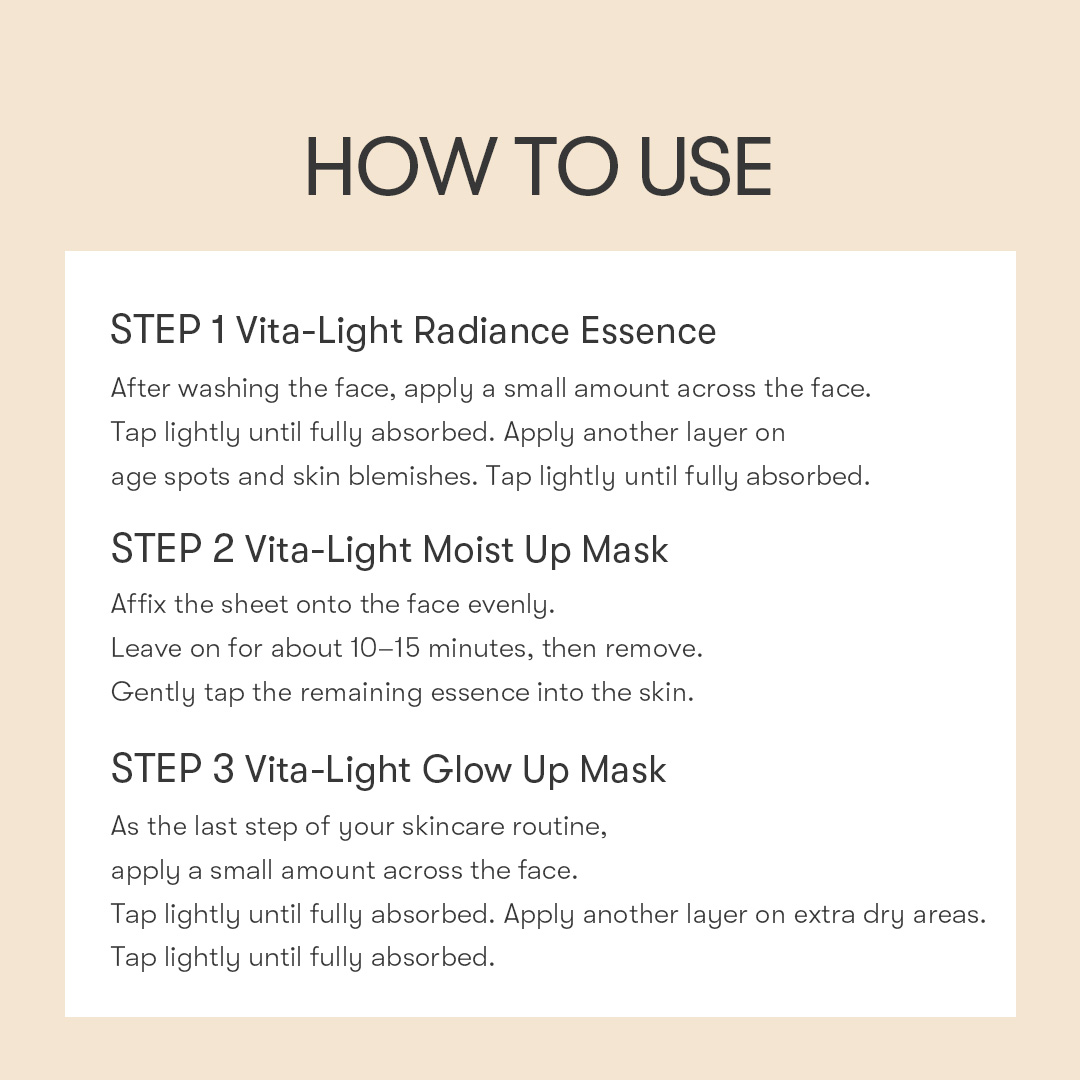 [VT] ALL IN ONE 3 STEP mask SET (ชุดมาส์กหน้า REEDLE & VITA-LIGHT ...