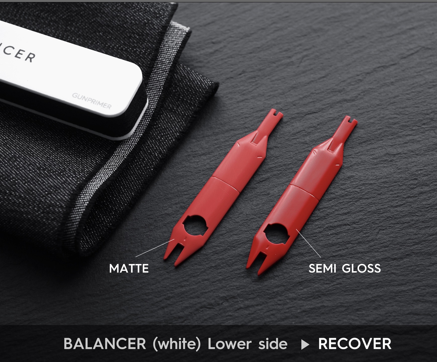 [GUNPRIMER] Balancer Gray (3 ชิ้น) / White (3 ชิ้น) แท่งขัดชนิดด้านจาก ...