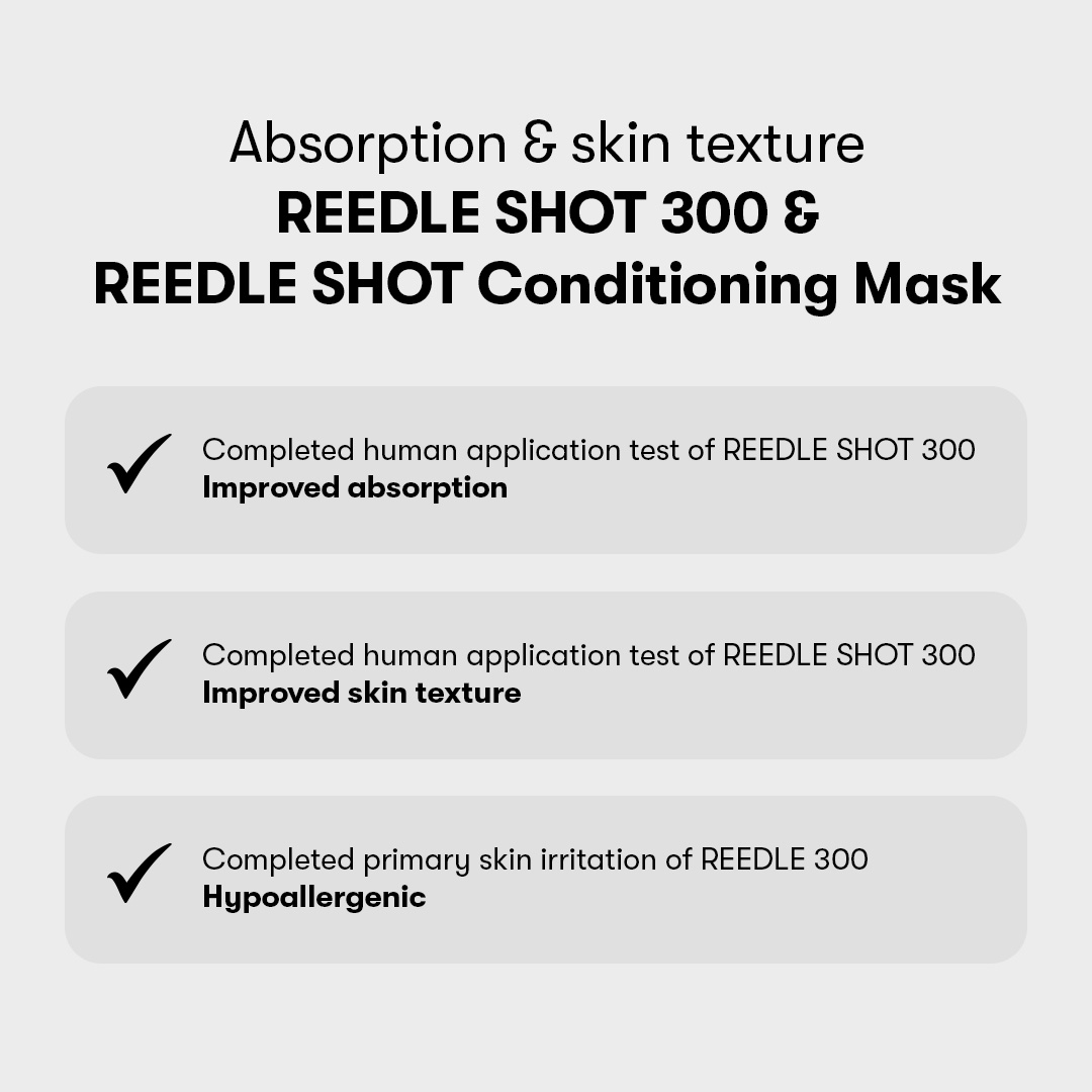 [VT] Reedle Shot 100 มาส์กหน้า 2 ขั้น (50/100/300/700) บํารุงผิว ปรับปรุงสภาพผิว All-in-One Mask ...