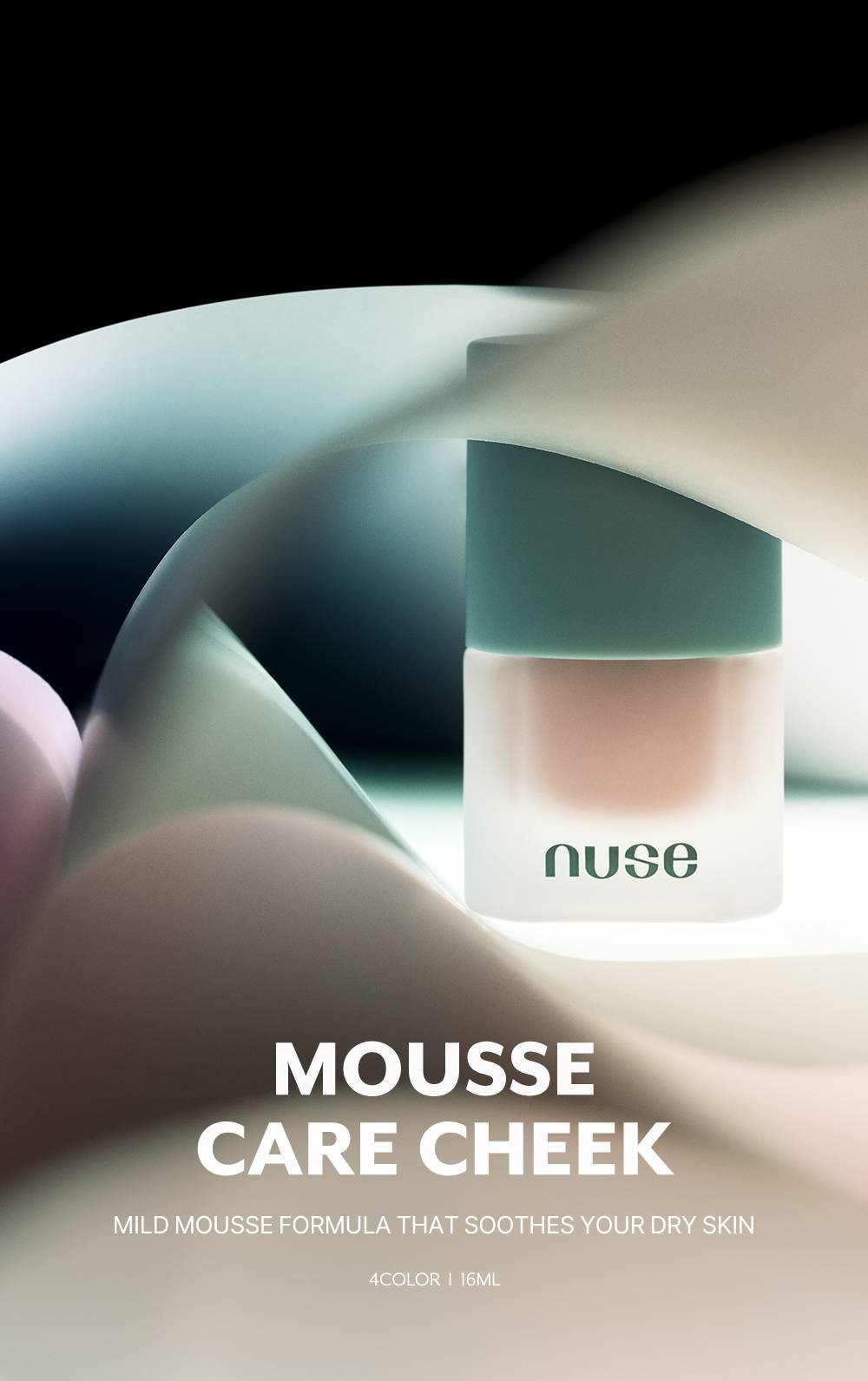 [NEW] nuse Mousse Care Cheek 16ml | Cream Cheek, Blush on, Mauve Blush ...