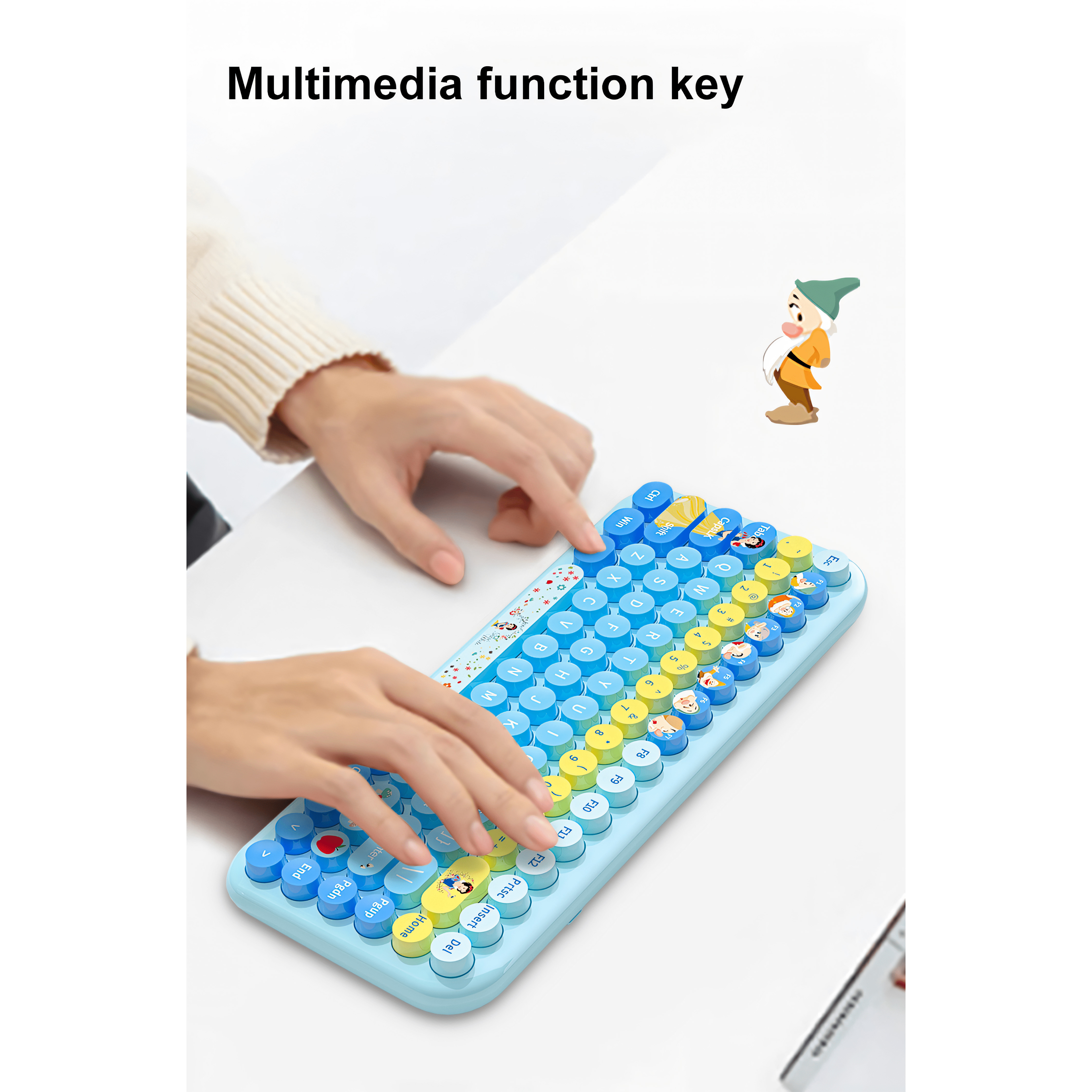 Mofii Disney Snow White Keyboard and Mouse Combo Set | Shopee Thailand