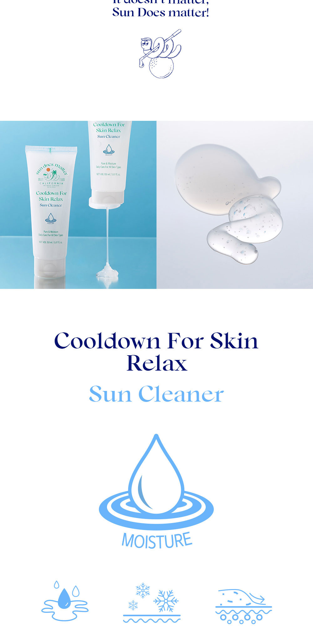 Sundoesmatter Cooldown For Skin Relax Sun Cleaner (150ml) | Shopee Thailand