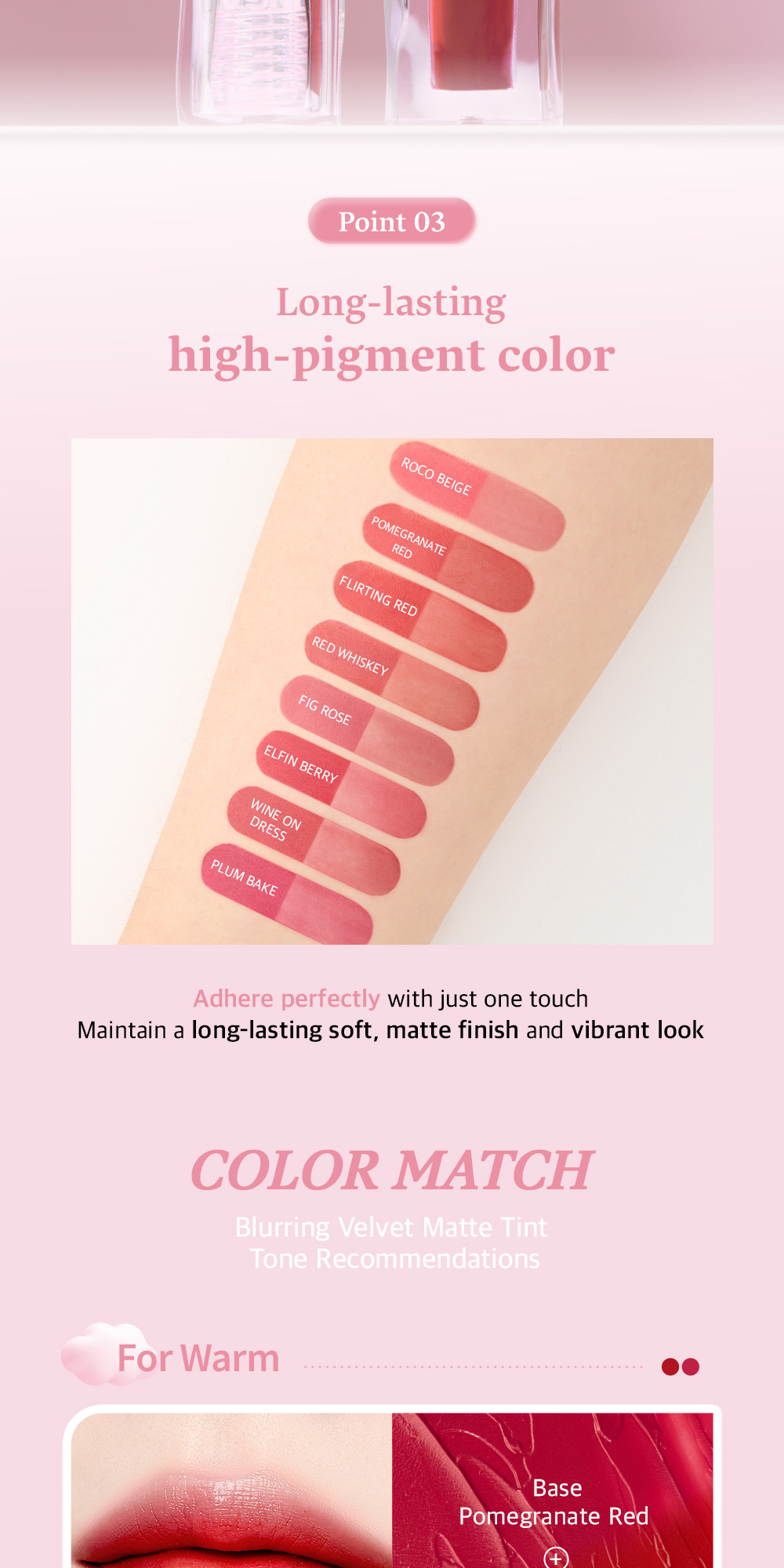 INGA Blurring Velvet Matte Tint (8 สี) | Shopee Thailand