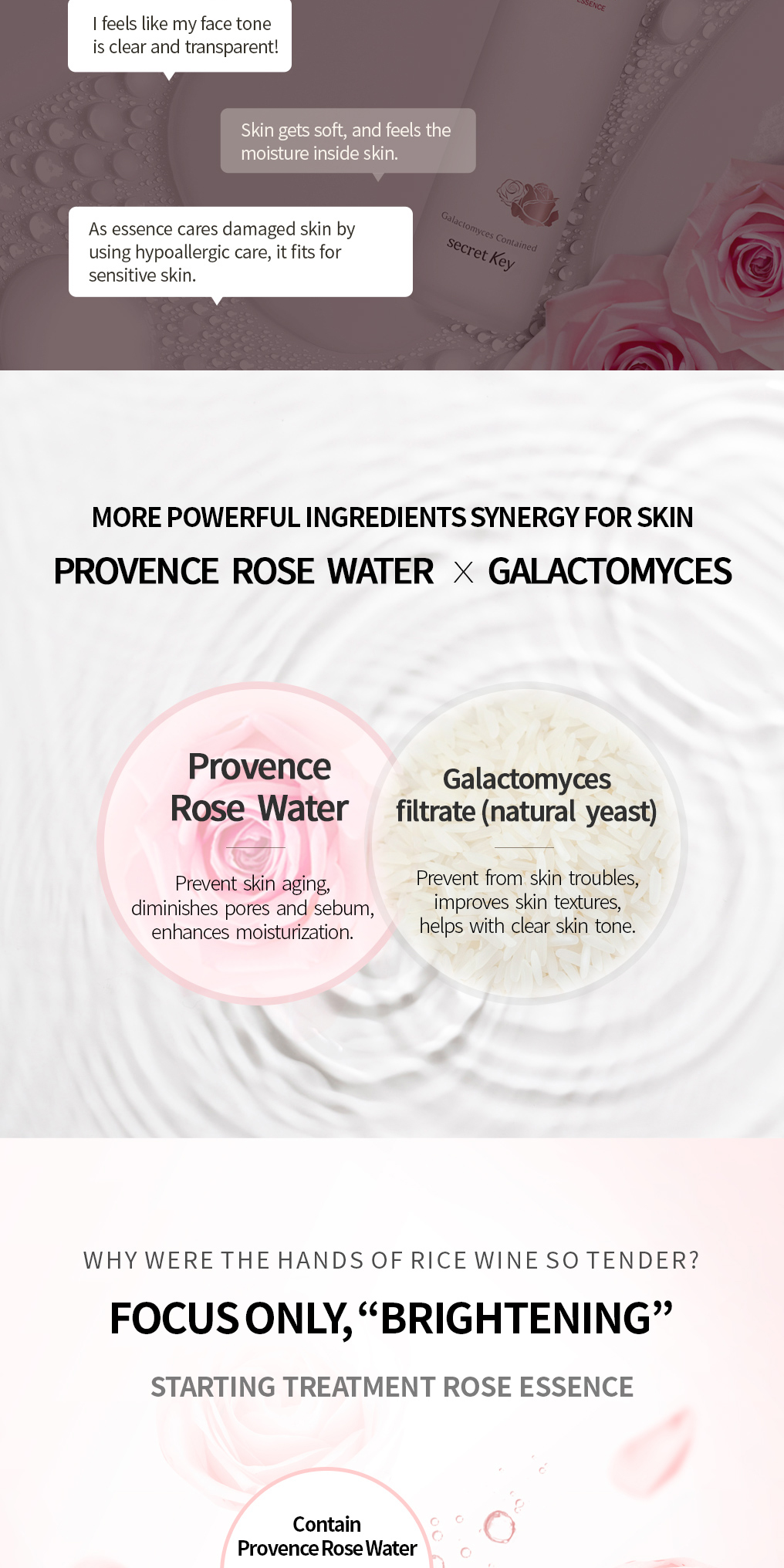 [SECRETKEY Official ] Starting Treatment Rose Essence 150ml [BUY ONE GET ANOTHER ONE ] | Shopee ...