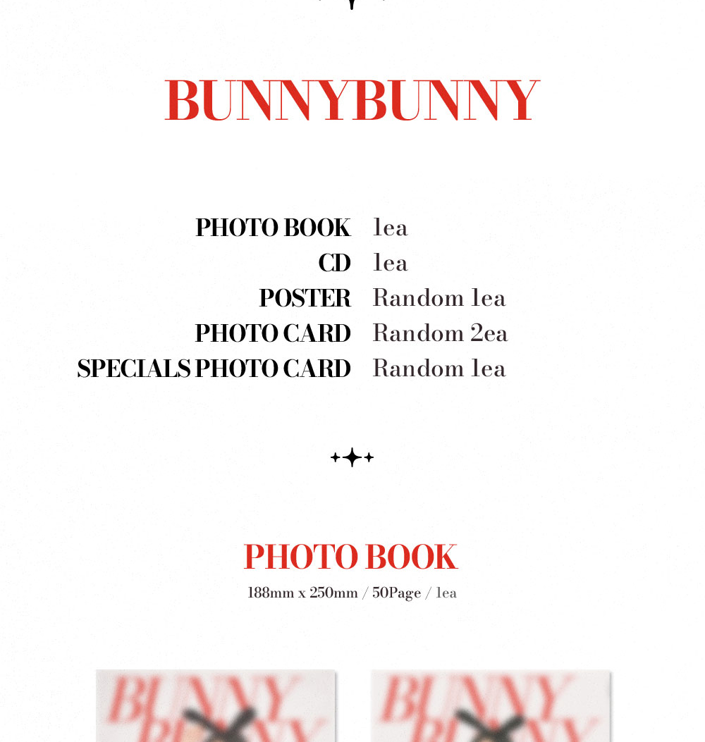 LULU (PARK MIN-JUNG) [BUNNY BUNNY] 1st ALBUM (2nd Aug.2024) | Shopee ...