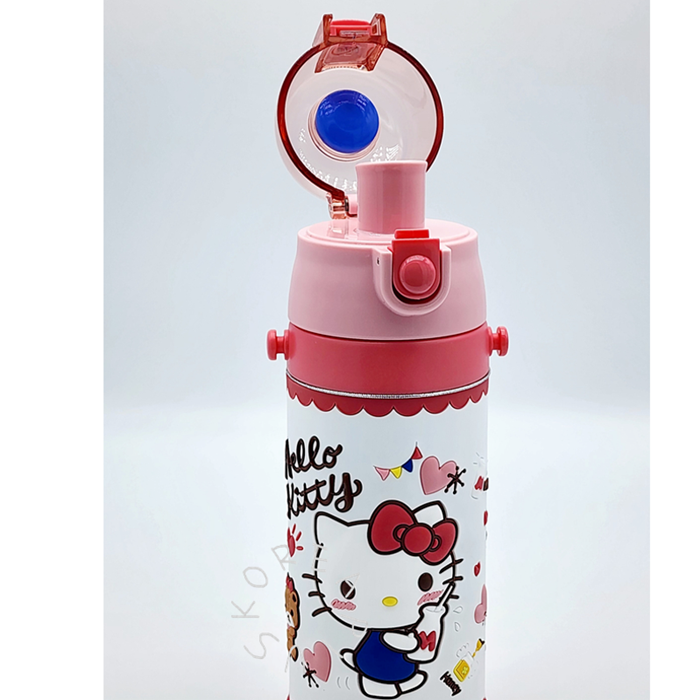 [SKATER] Hello Kitty 3D One Touch Stainless Water Bottle 480ml SDPV5 | Shopee Thailand