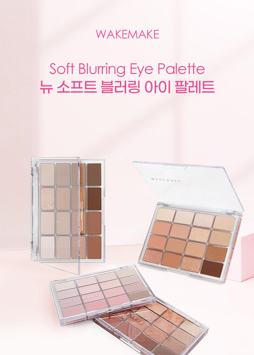 [WAKEMAKE] Soft Blurring Eye Palette 14g | Shopee Thailand