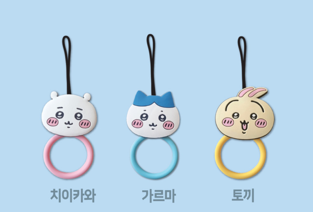 [Chikawa Usagi] เชือกโทรศัพท์มือถือสุ่มกล่องตาบอดFinger Ring | Shopee ...