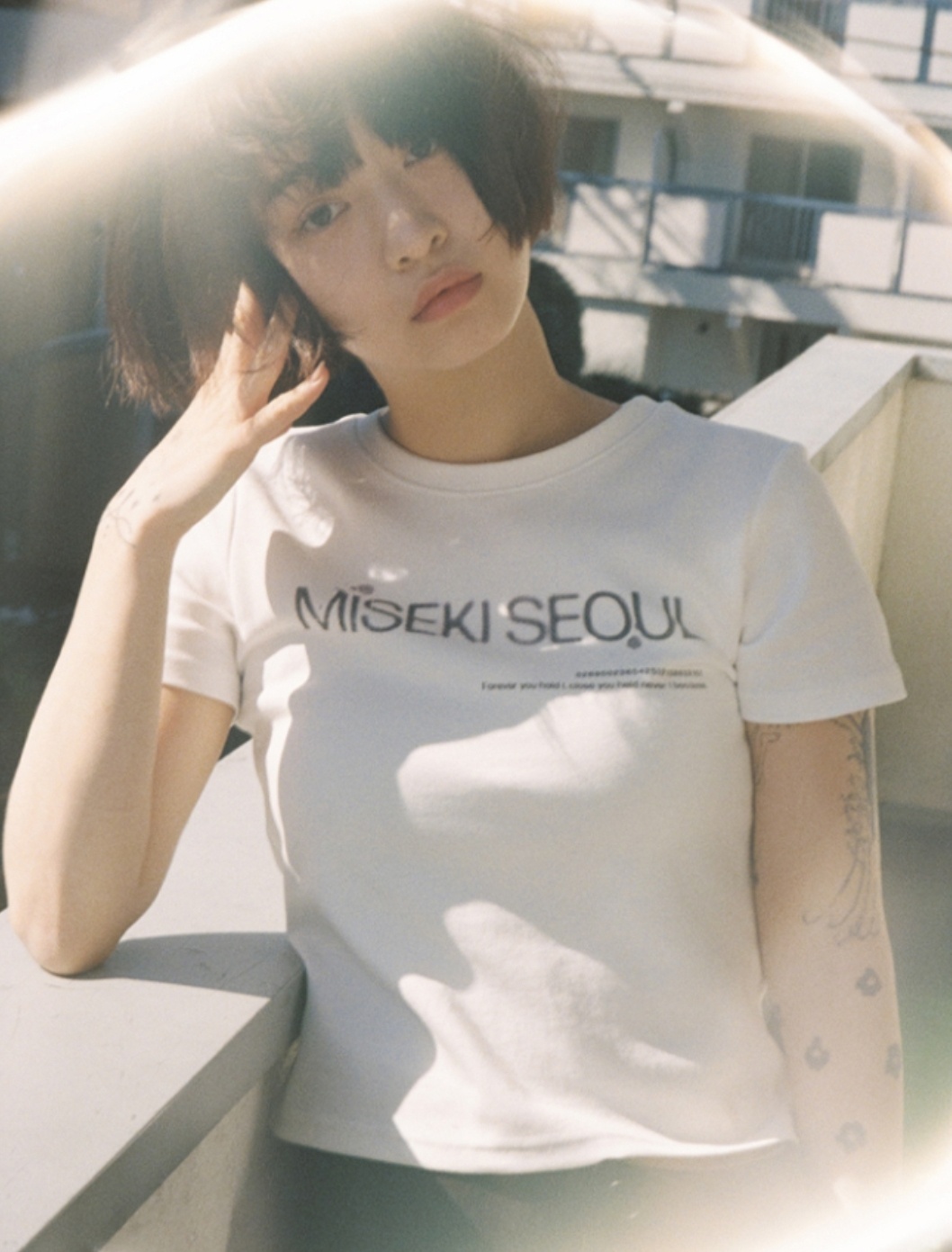 [Miseki Seoul] Logo Short Sleeves | Shopee Thailand