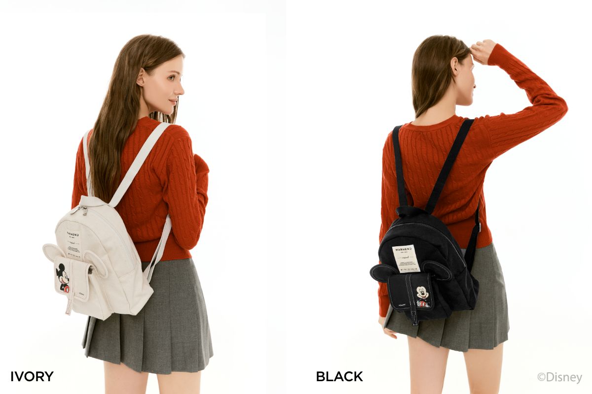 Marhen.j Mark Backpack DISNEY Edition ตัวเลือก 2 สี (Ivory, Black ...