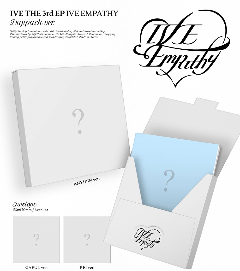 (DIGIPACK ver.) IVE [IVE EMPATHY] 3rd EP ALBUM (4th Feb.2025) | Shopee Thailand