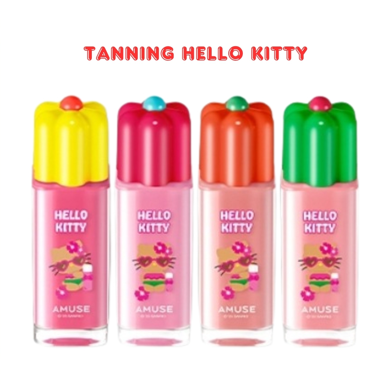 AMUSE Tanning Hello Kitty Dew Tint 12 สี | Shopee Thailand