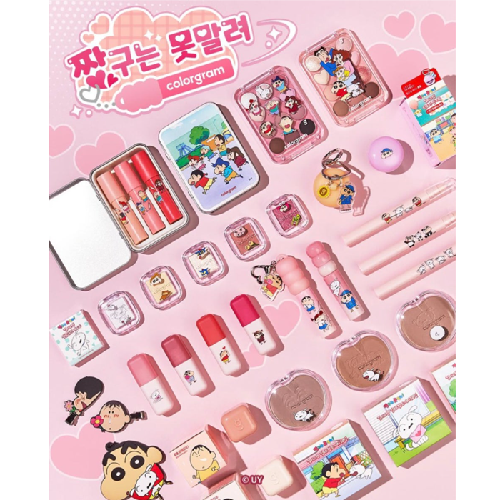 [Colorgram x Crayon Shin-chan] NEW Tintin Dory Blur Jam+Shin-chan Case ...