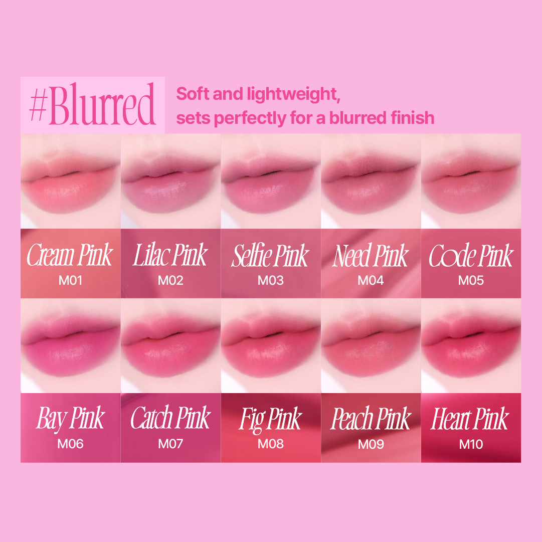 fwee Pink Obsession Stay-fit Lip Tint – 20 เฉดสี / 3.6g (ลิปทินต์) | Shopee Thailand