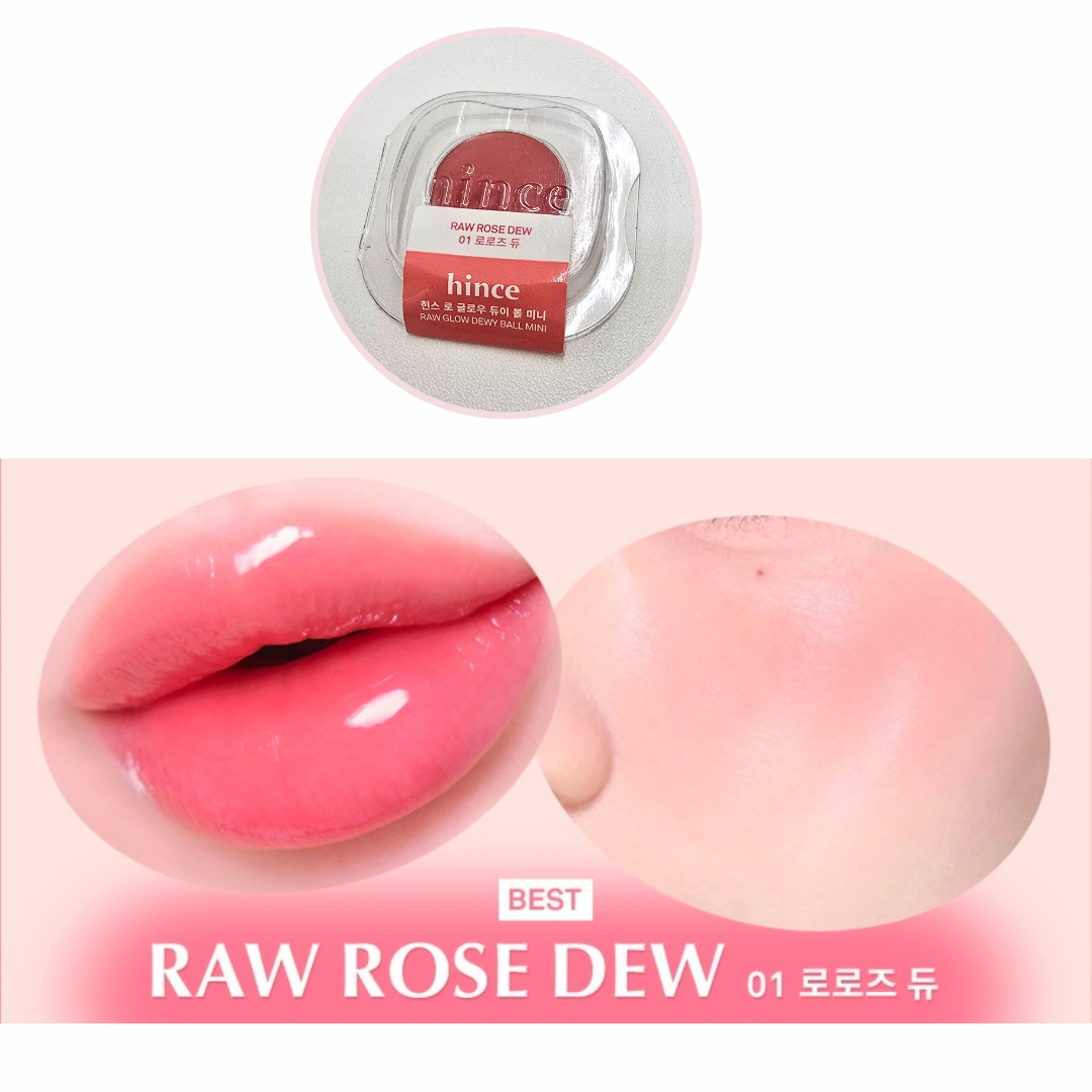 Raw Glow Dew Ball Mini+Keychain Set From hince | Shopee Thailand