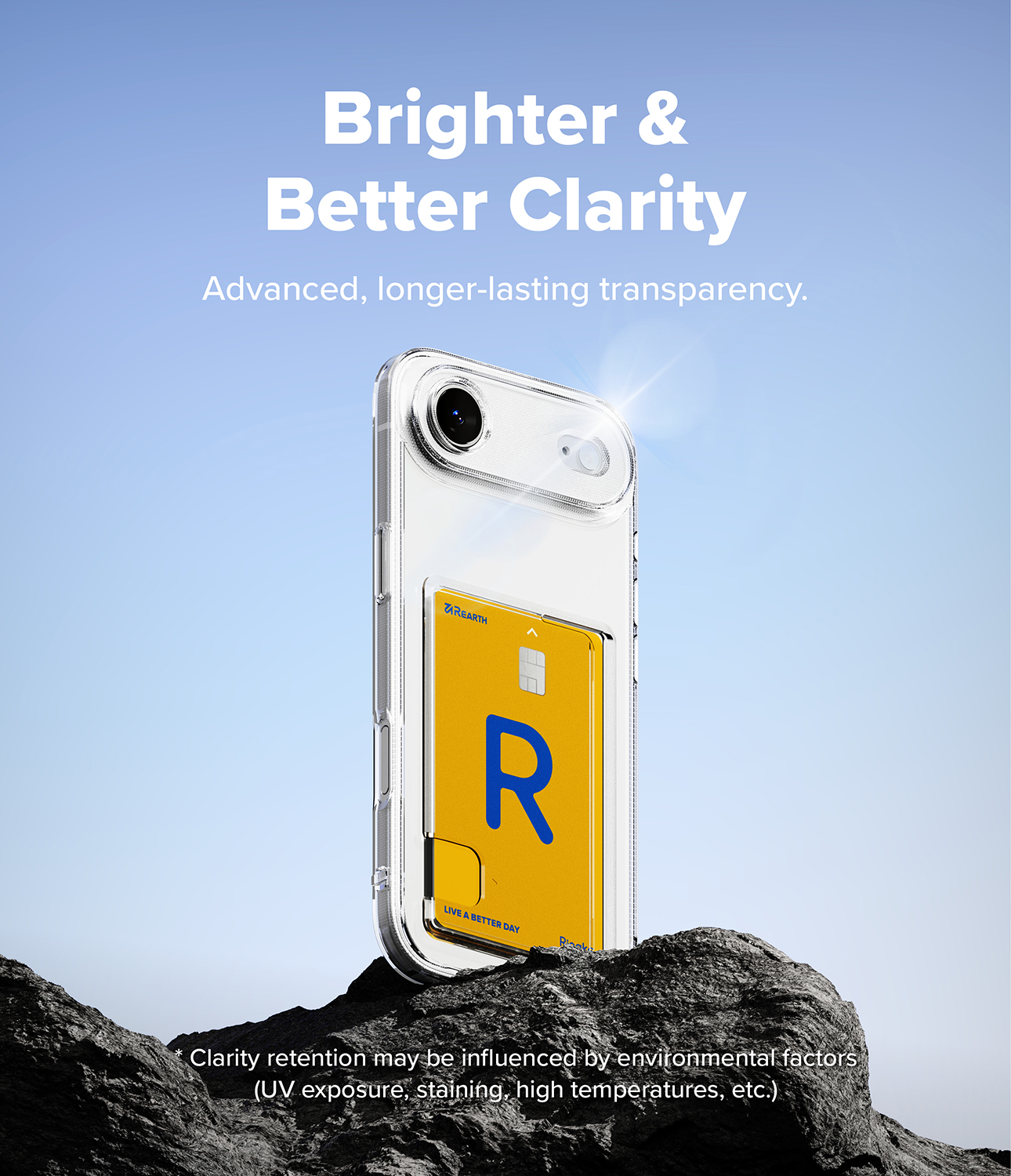 Ringke Fusion Card สำหรับ iPhone Air เคสป้องกัน พร้อมช่องใส่บัตรในตัว ...