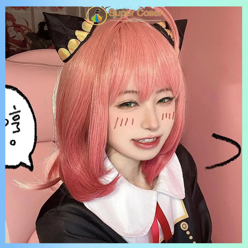 วิกผมคอสเพลย์ Anya Forger SPY x FAMILY Anya Forger | Shopee Thailand