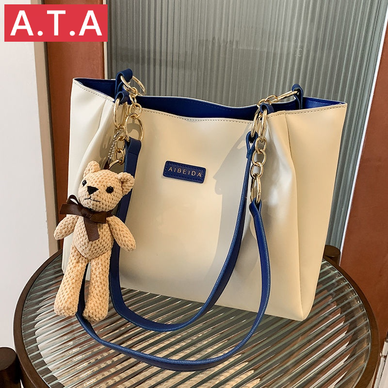 Ata College Students Class Tote Bag Female New Style Shoulder Bag Large ...