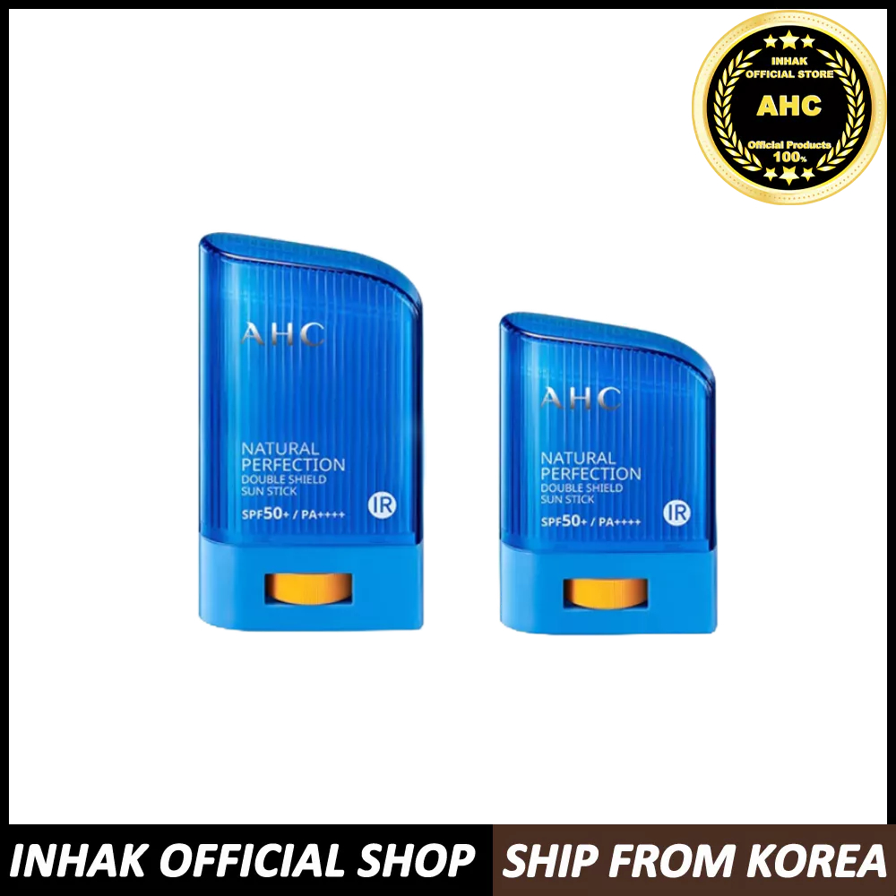 Ahc Natural Perfection Double Shield Sun Stick SPF50+ / PA++++ 14g / 22g | Shopee Thailand