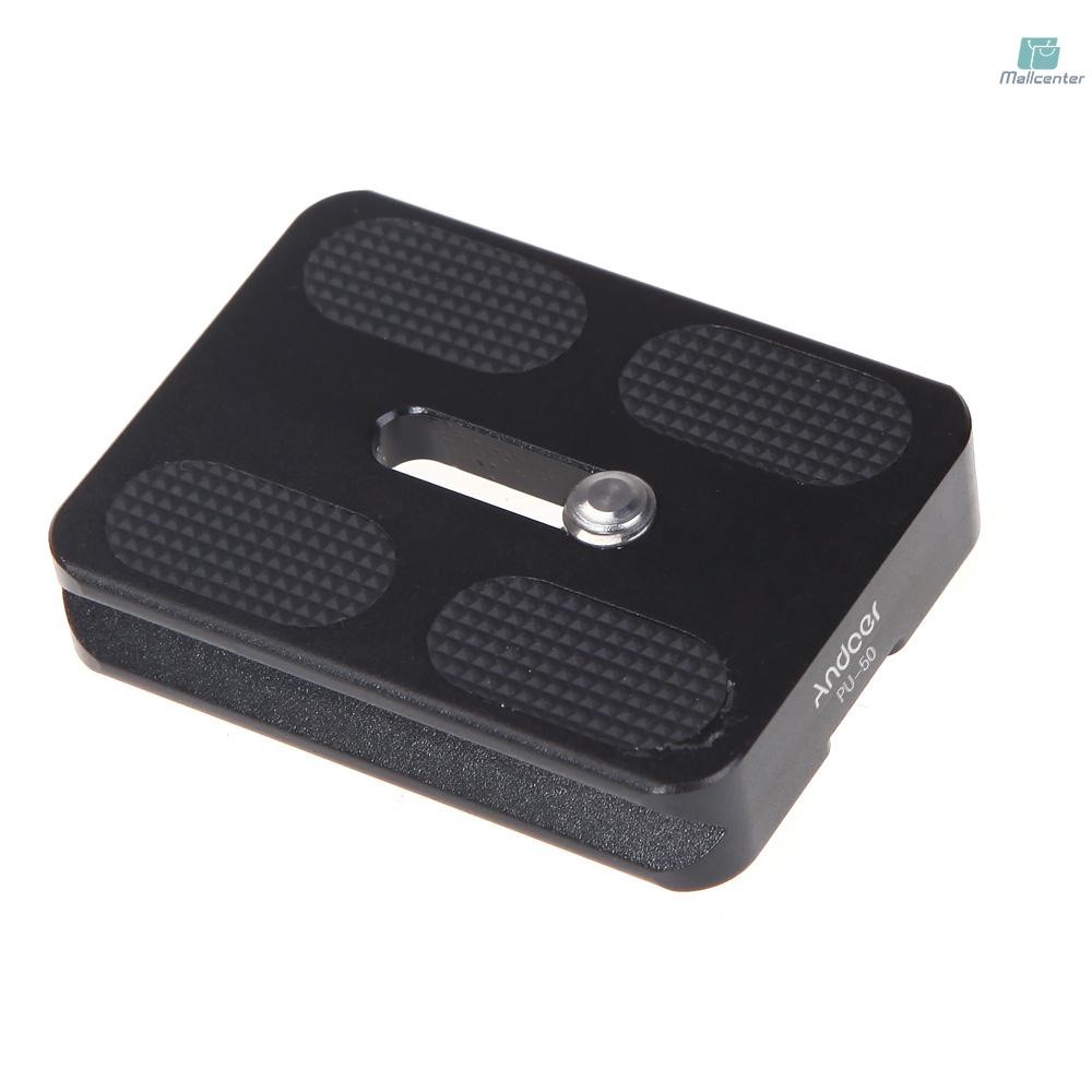 Andoer PU-50 แผ่นปลดเร็วสําหรับ Benro B0 B1 B2 J1 N1 ขาตั้งกล้อง ...