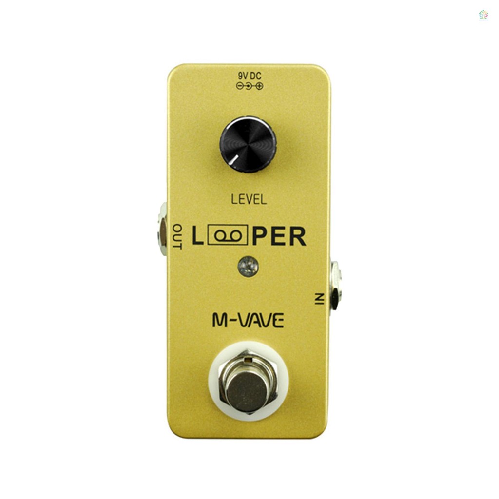 Audioworld M-VAVE ROOPER ห่วงกีตาร์ขนาดเล็ก กีตาร์ไฟฟ้า Looper Effect Pedal Max. 5 นาทีบันทึก ...