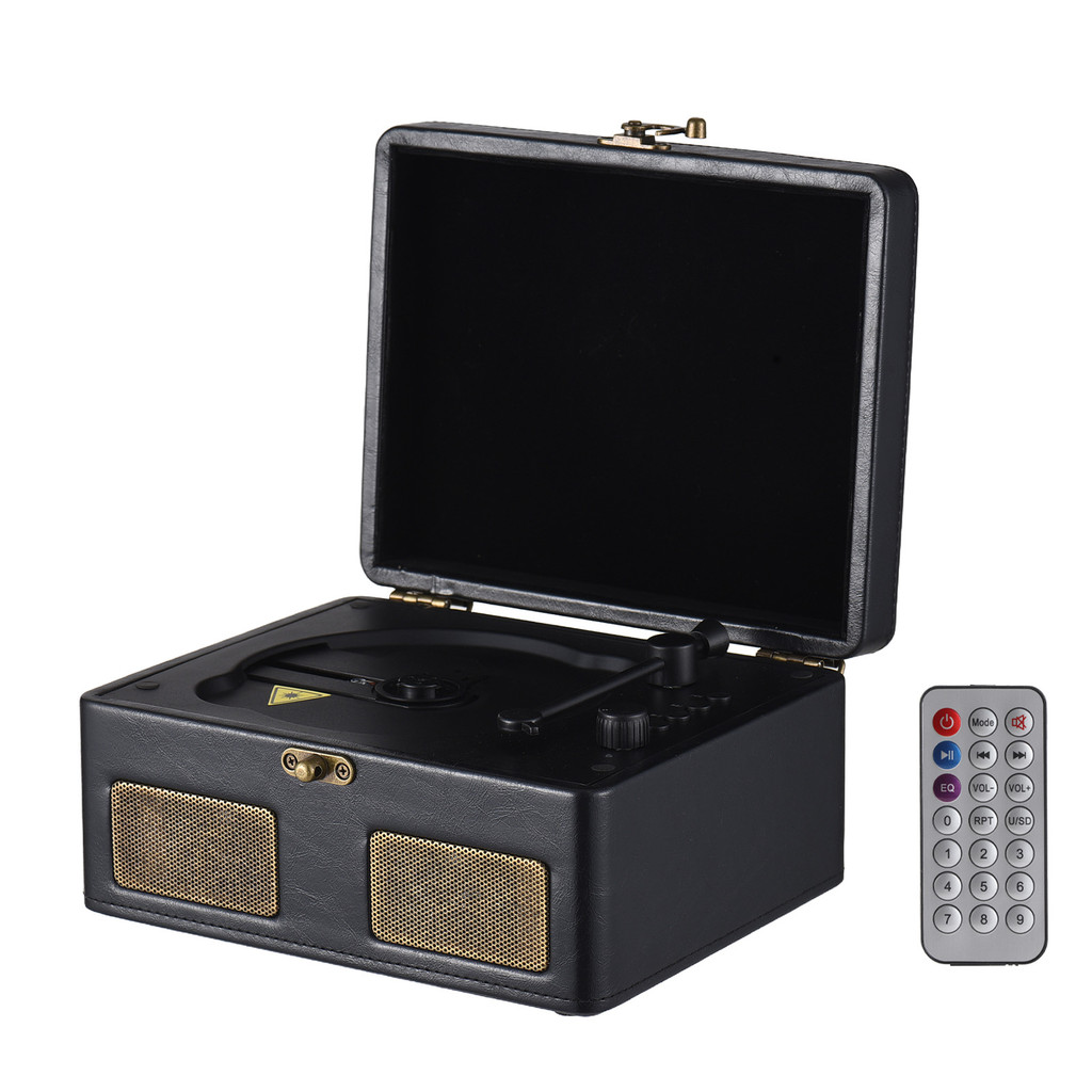 Audioworld Retro CD Player Multifunctional Tray-type BT Player Audio ...