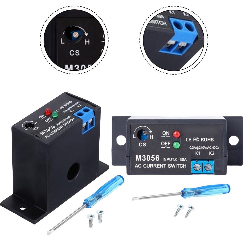 เซ็นเซอร์รีเลย์สวิตช์ตรวจจับกระแส AC M3050/M3056 สำหรับการตรวจสอบการเหนี่ยวนำ Stock พร้อมใช้งาน ...