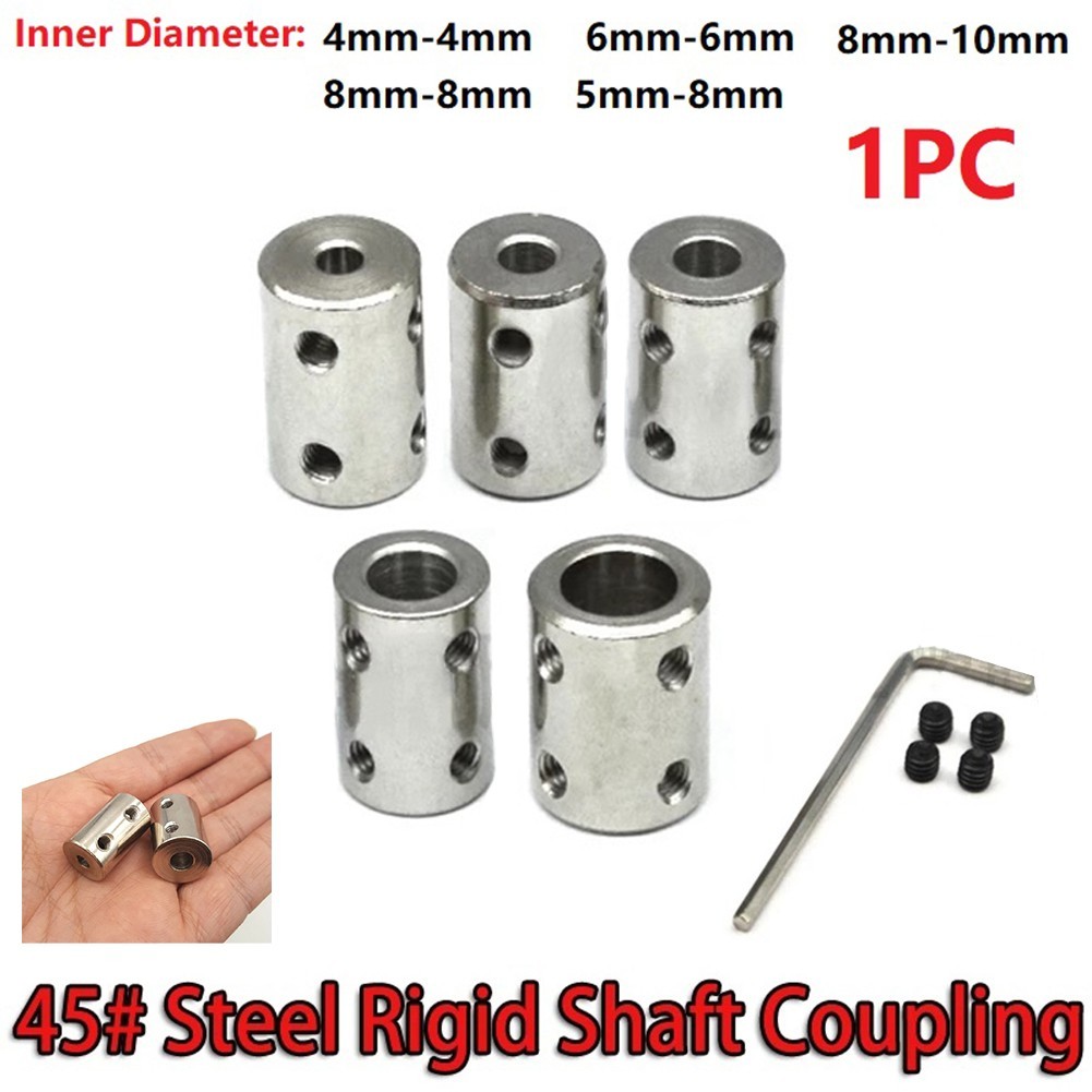 POWDERS1set 4mm/5mm/6mm/8mm/10mm Shaft Coupling Motor Connector Sleeve ...