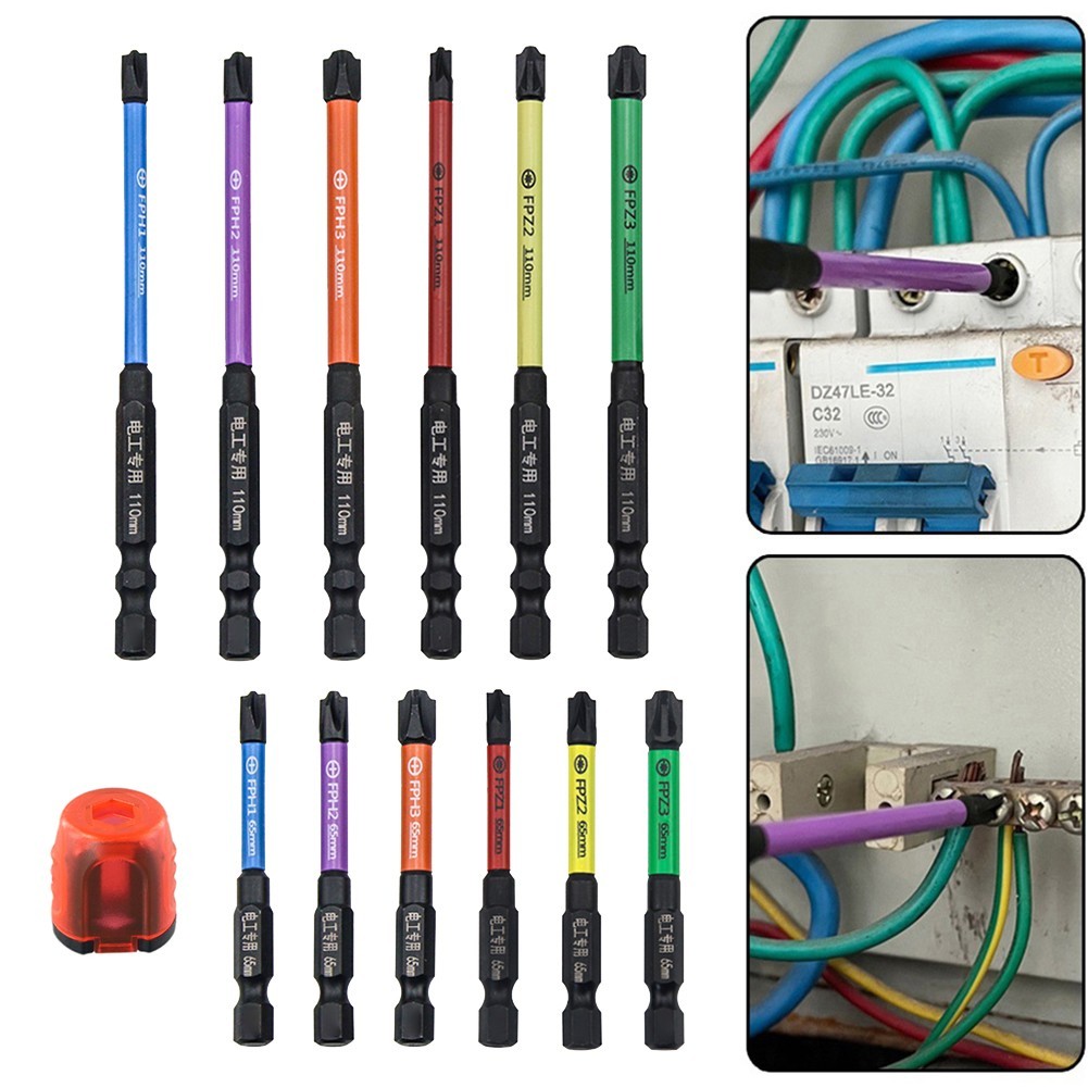 [JAKO-HOT] FPH FPZ ดอกไขควงกากบาทเจาะรูพิเศษพร้อมวงแหวนแม่เหล็กสําหรับช่างไฟฟ้า | Shopee Thailand