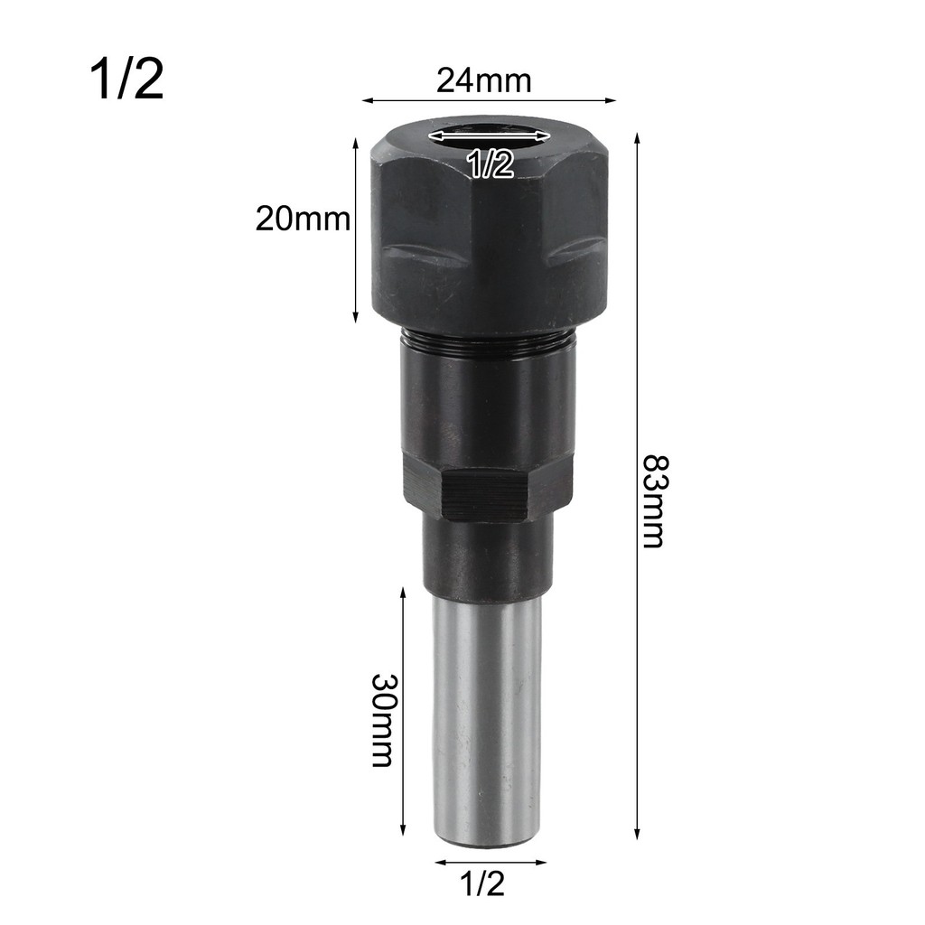 [bestshe] 1 ชิ้น Router Bit Extension Rod Collet เครื่องแกะสลัก ...
