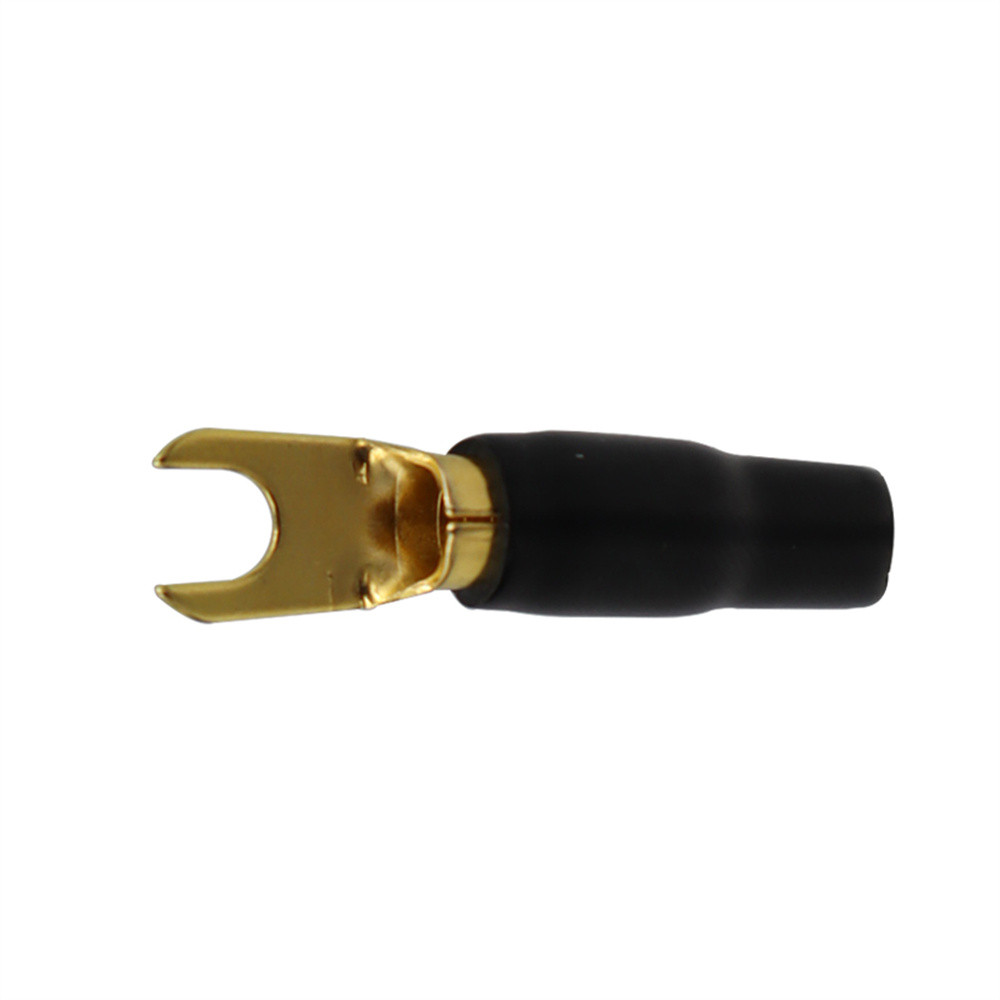 ขั้วต่อสายไฟลําโพง 8GA Terminal Spade อะแดปเตอร์เทอร์มินัลทองแดง ...