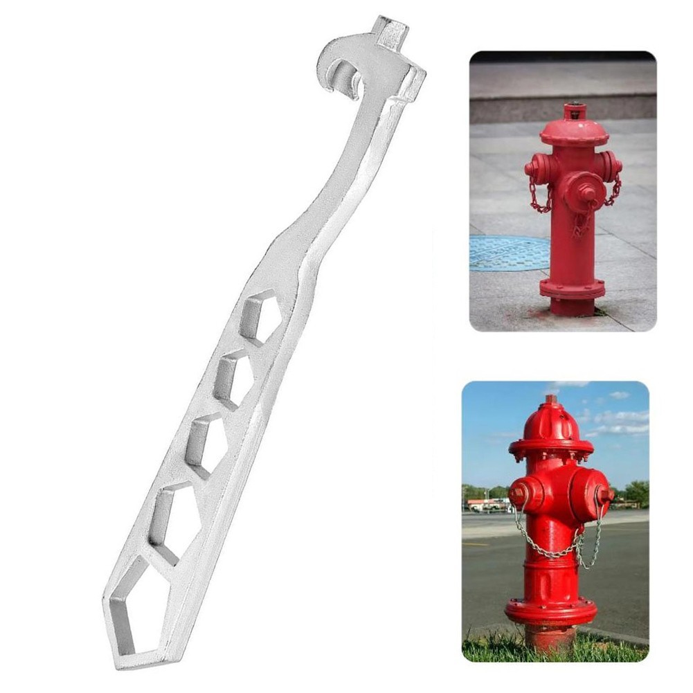 FIVEST5 Hole Hydrant ประแจเหล็กชุบอุปกรณ์ดับเพลิงในตัว Spanner Rocker ...