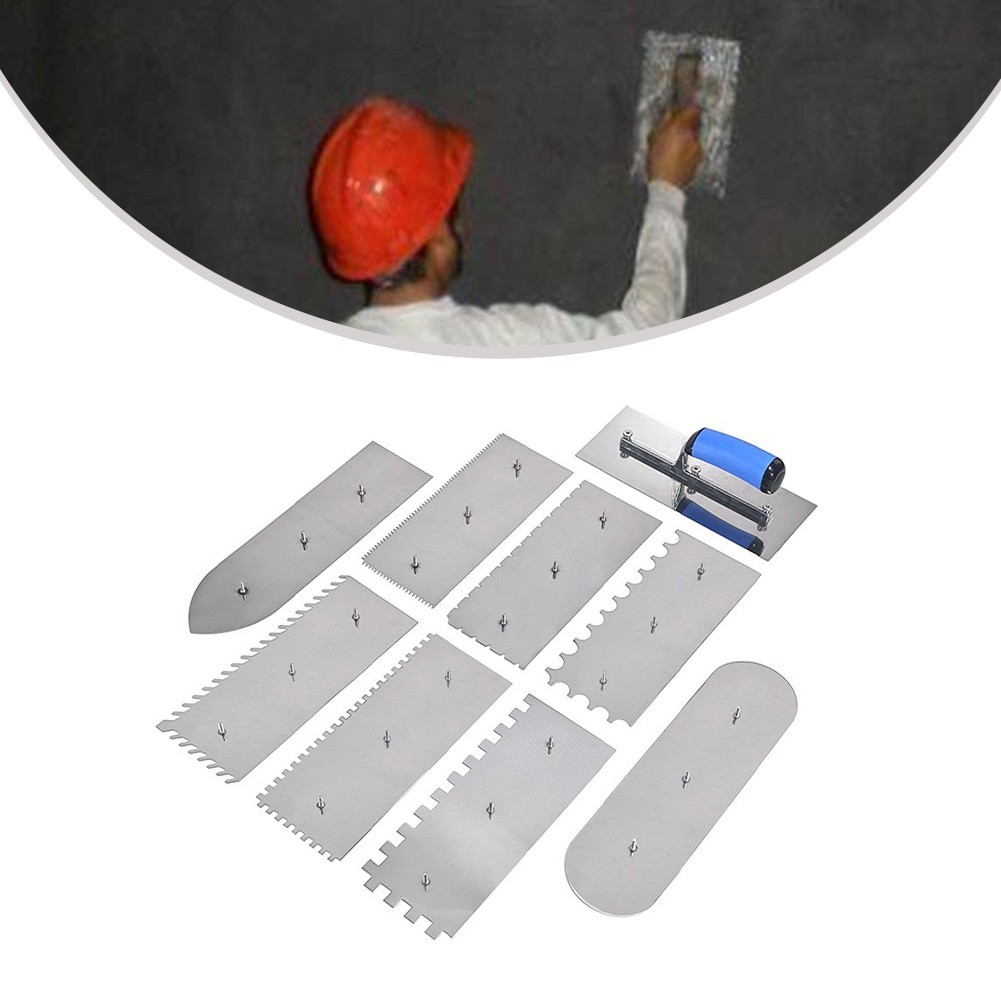 สแตนเลส Smooth Trowel Smoothing Board เปลี่ยนใบมีดสําหรับงานก่ออิฐ ...