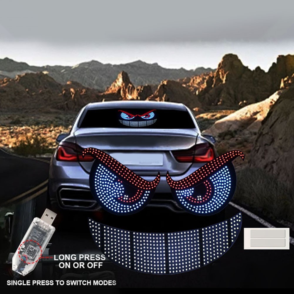 [NICEDAY-TH] คุณภาพสูง ไฟแสดงออกในรถยนต์ รถ LED devil eye USB ไฟ ...